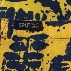 split | Shirts | Split Mens Short Sleeve Casual Island Inspired Button ...